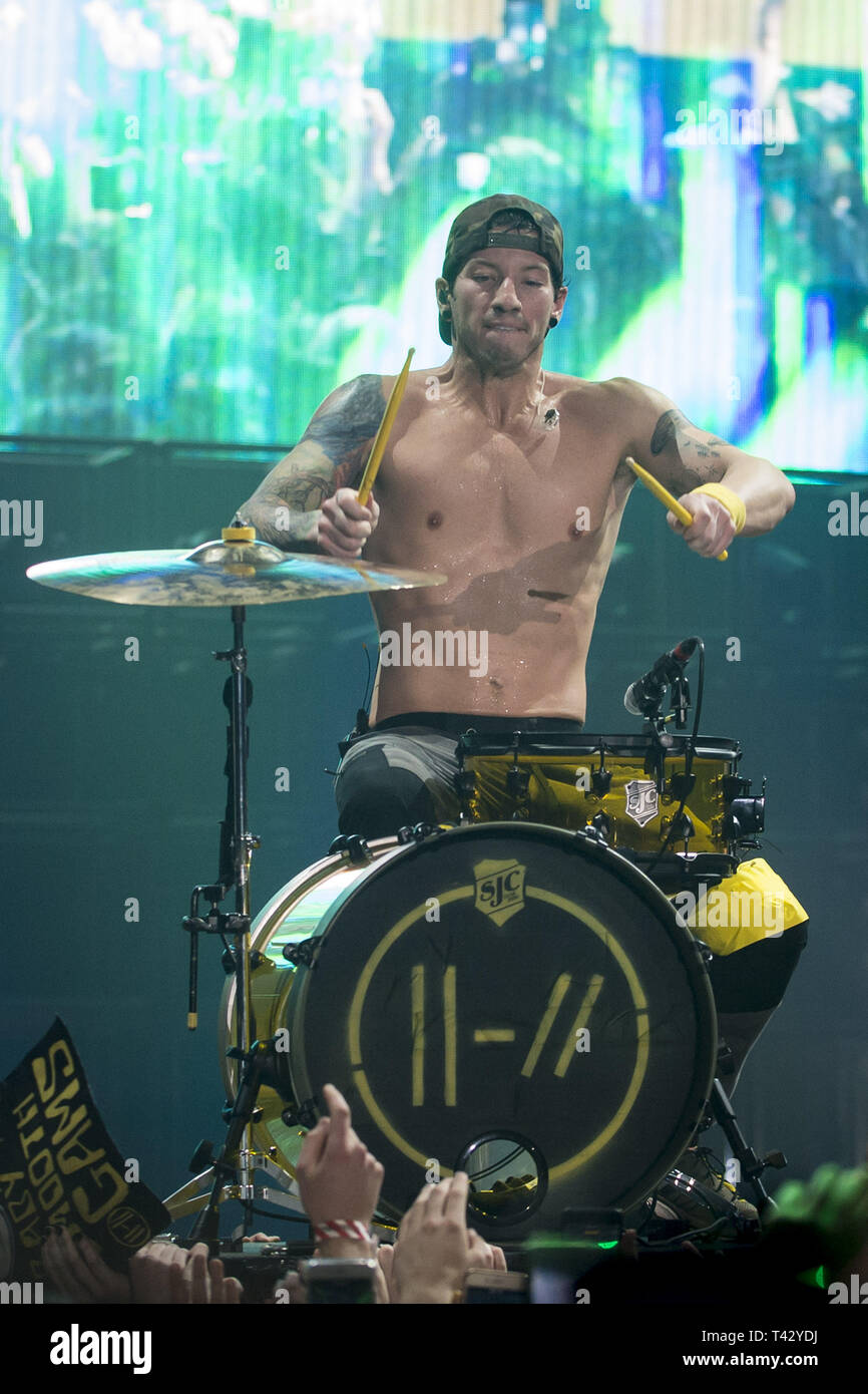 Twenty One Pilots Perform At Wembley Arena In London Featuring Josh