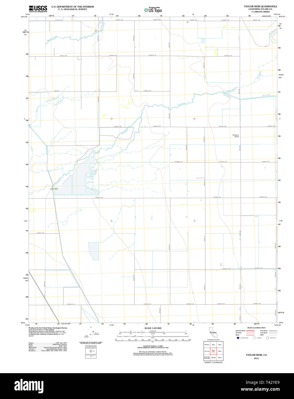 Taylor map Cut Out Stock Images & Pictures - Alamy
