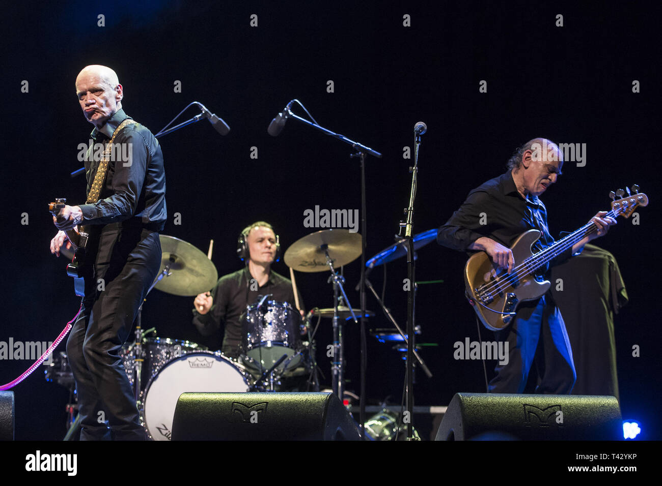 Wilko Johnson performs at the Alban Arena Featuring: Wilko Johnson ...