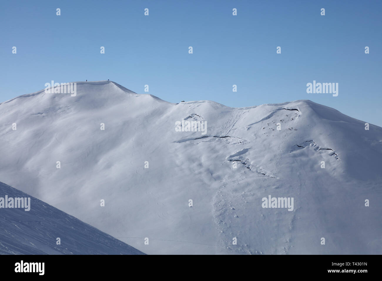 Berge um Davos / Mountains around Davos Stock Photo - Alamy