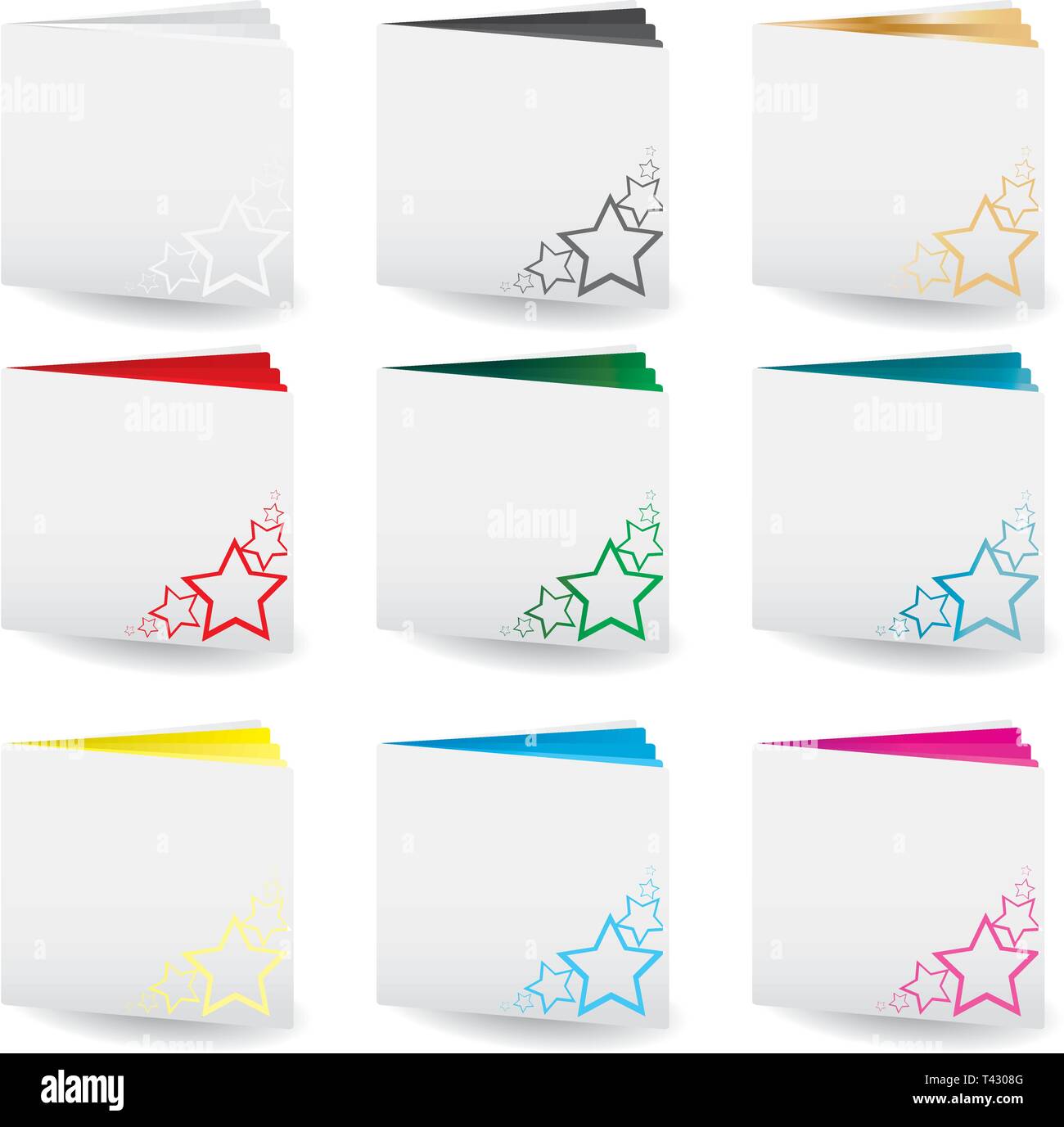 Advertising folders Stock Vector Images - Alamy