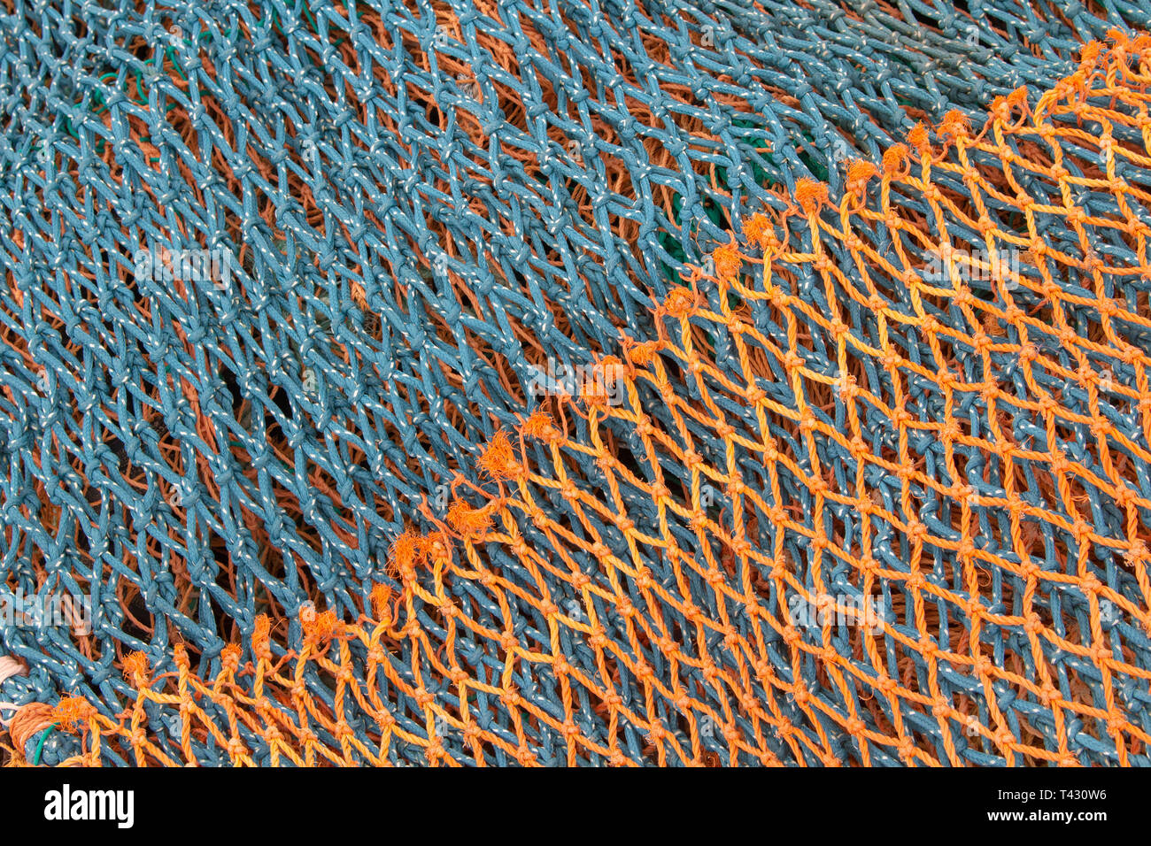 Orange nets hi-res stock photography and images - Alamy