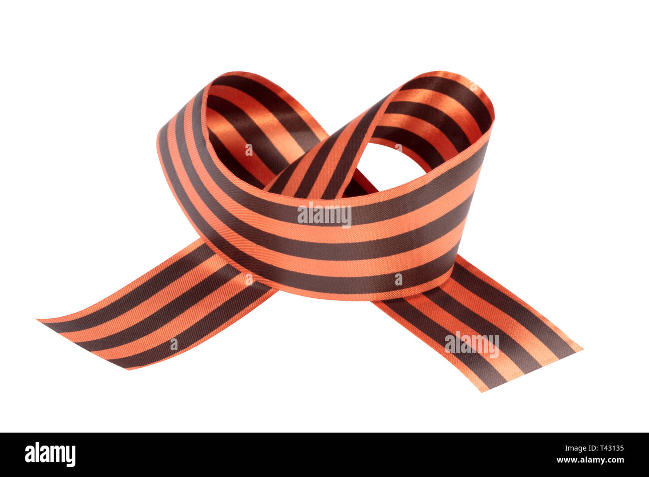 George Ribbon Isolated Stock Photo - Alamy
