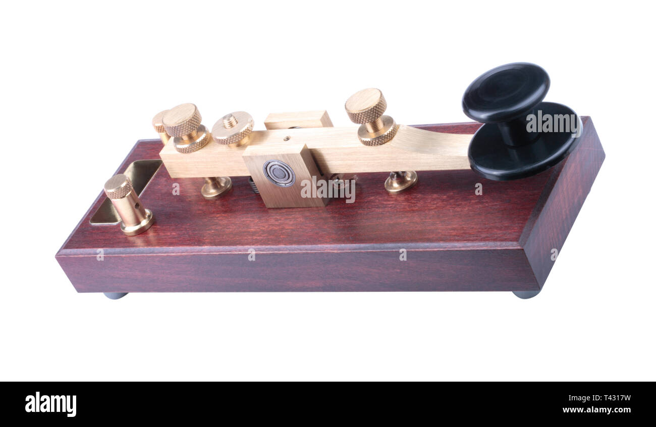 Key morse code straight hi-res stock photography and images - Alamy