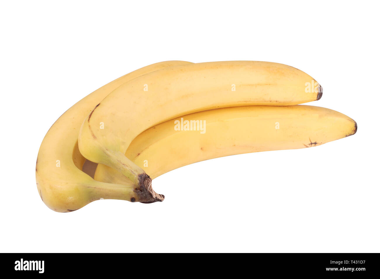 many yellow banana isolated Stock Photo - Alamy