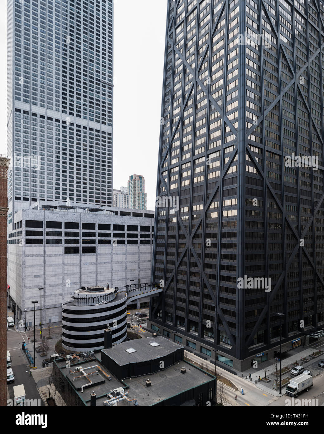 John hancock tower view hi-res stock photography and images - Alamy