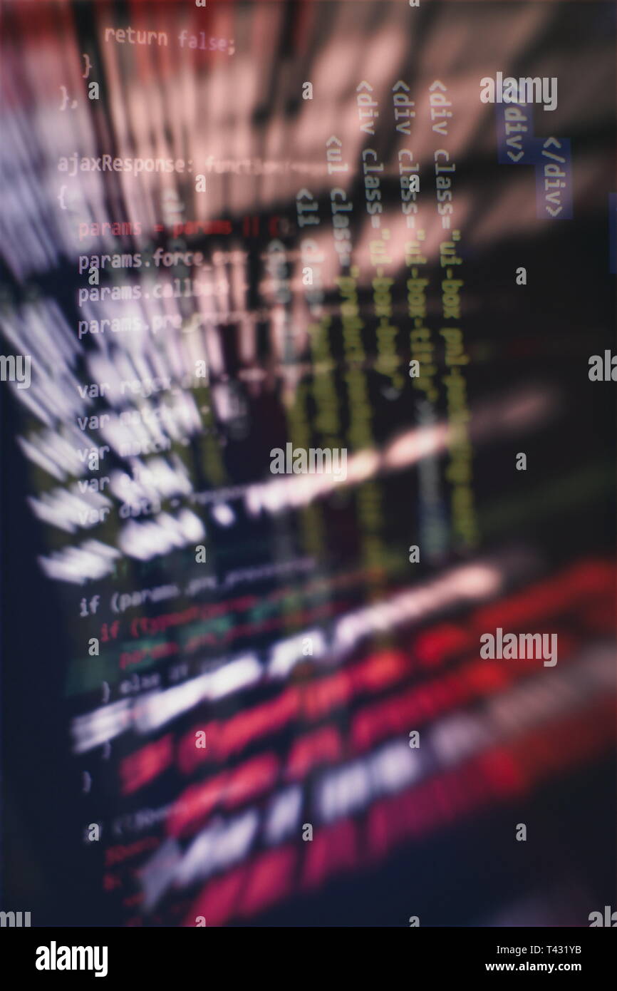 Systems programming language background hi-res stock photography and ...