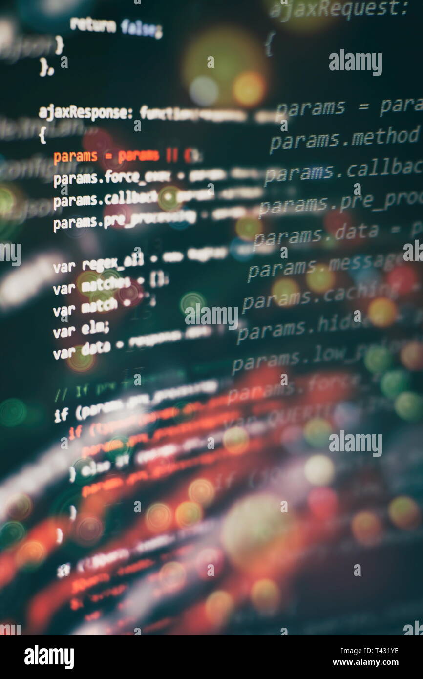 Systems programming language background hi-res stock photography and ...
