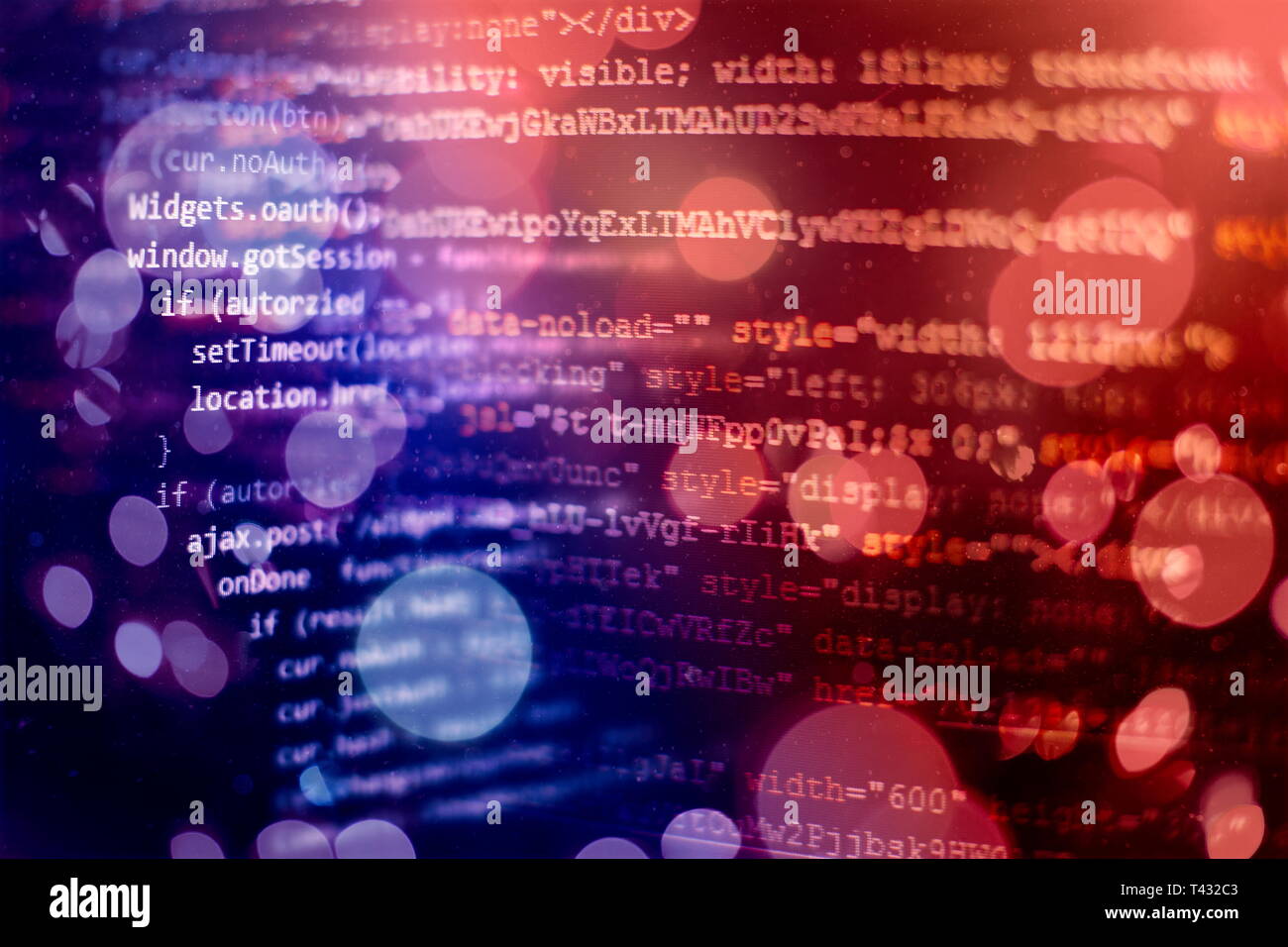 Programming source code HTML for Website development. Server logs ... Programming source code HTML for Website development. Server logs ...