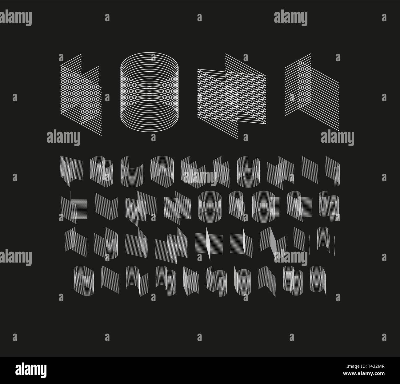 Isometric numbers hi-res stock photography and images - Alamy