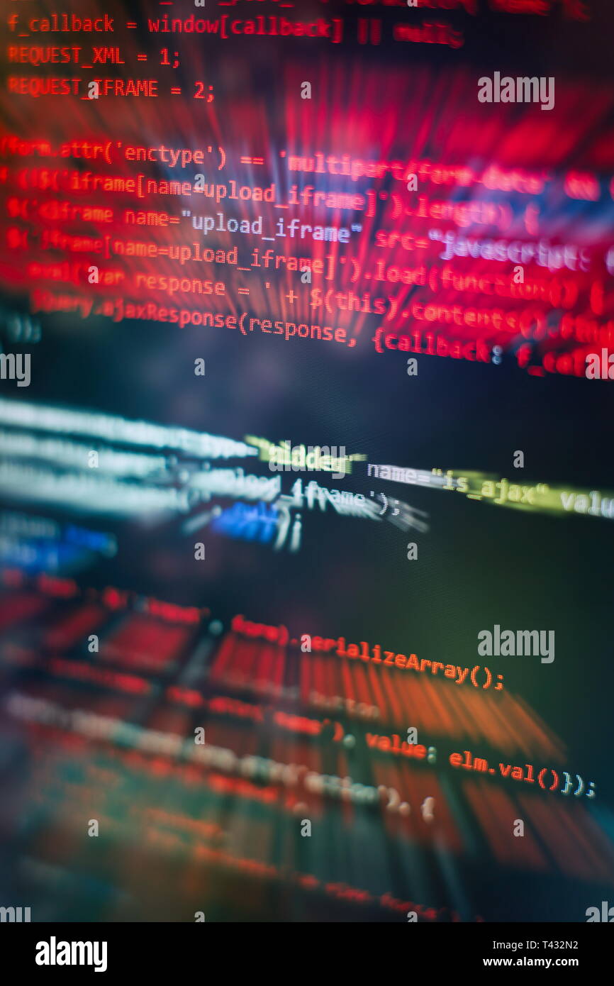 Digital technology on display. Modern tech. Innovative startup project ...