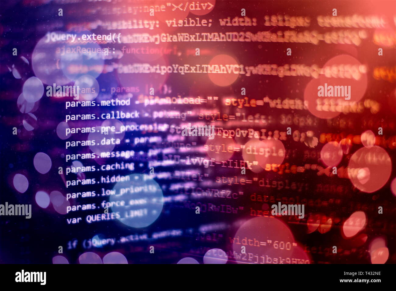 Digital technology on display. Modern tech. Innovative startup project ...