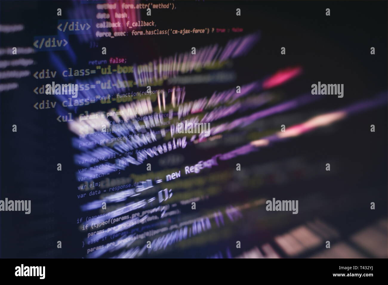 Software development. Internet security hacker prevention. SEO optimization. Modern tech Stock ...