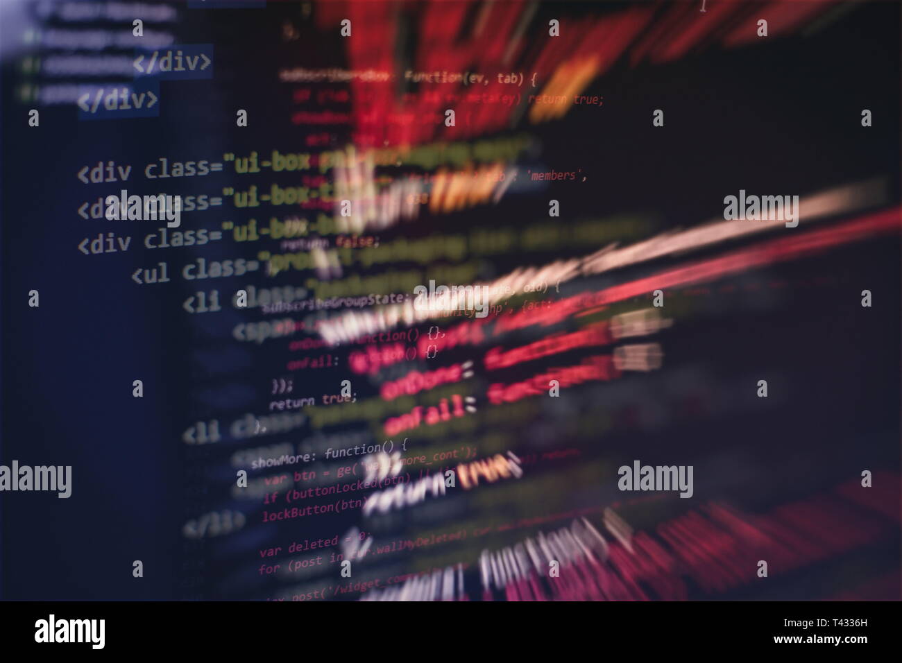 Systems programming language background hi-res stock photography and ...