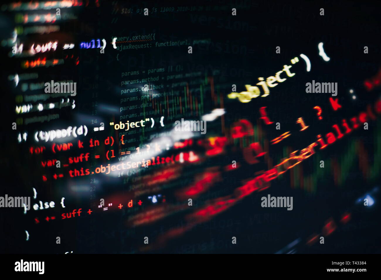 Systems programming language background hi-res stock photography and ...