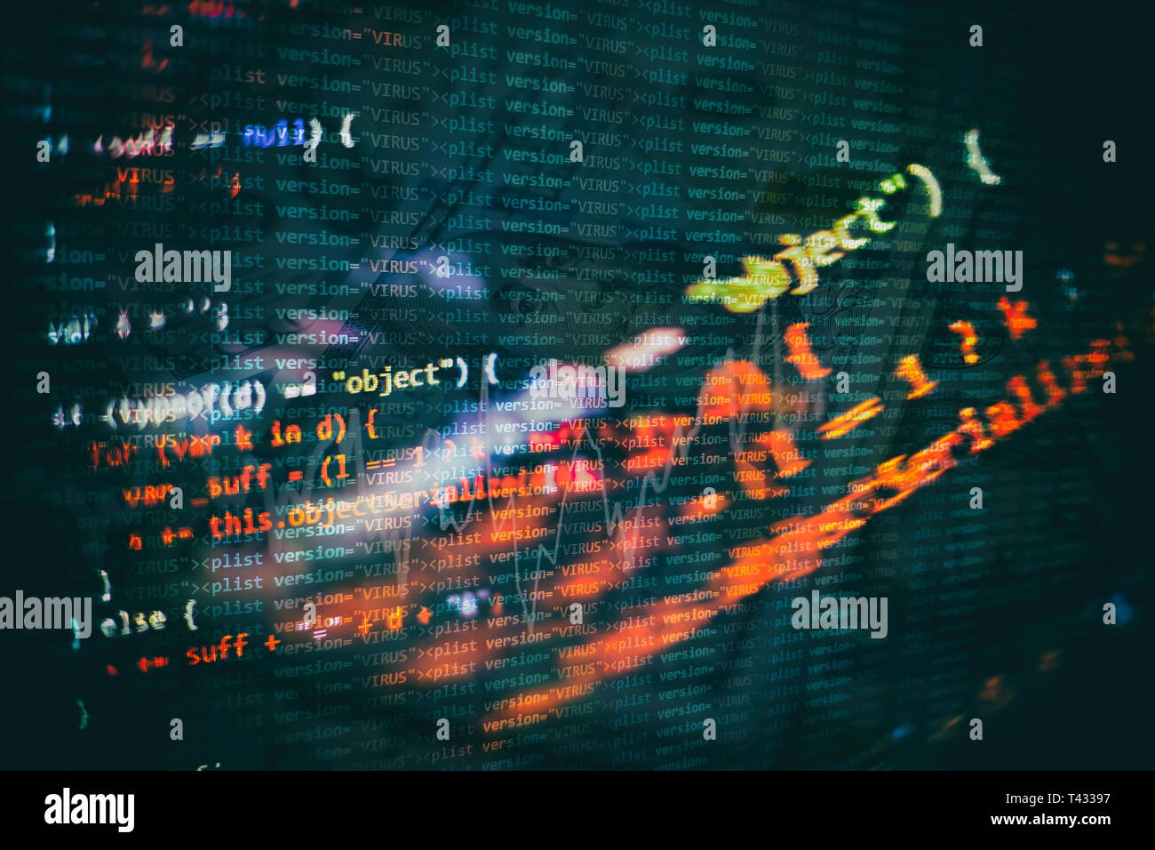 Systems programming language background hi-res stock photography and ...
