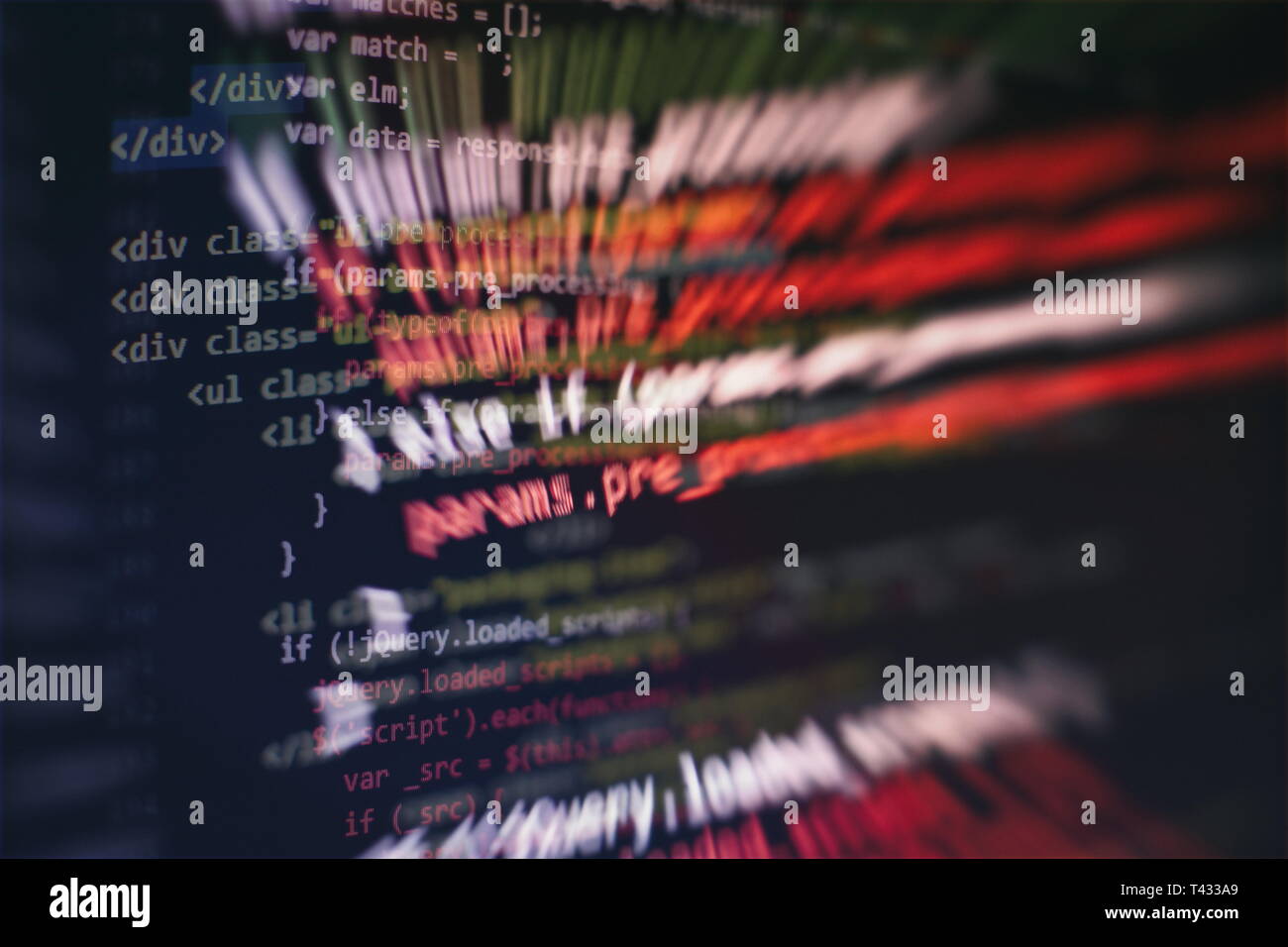 Systems programming language background hi-res stock photography and ...