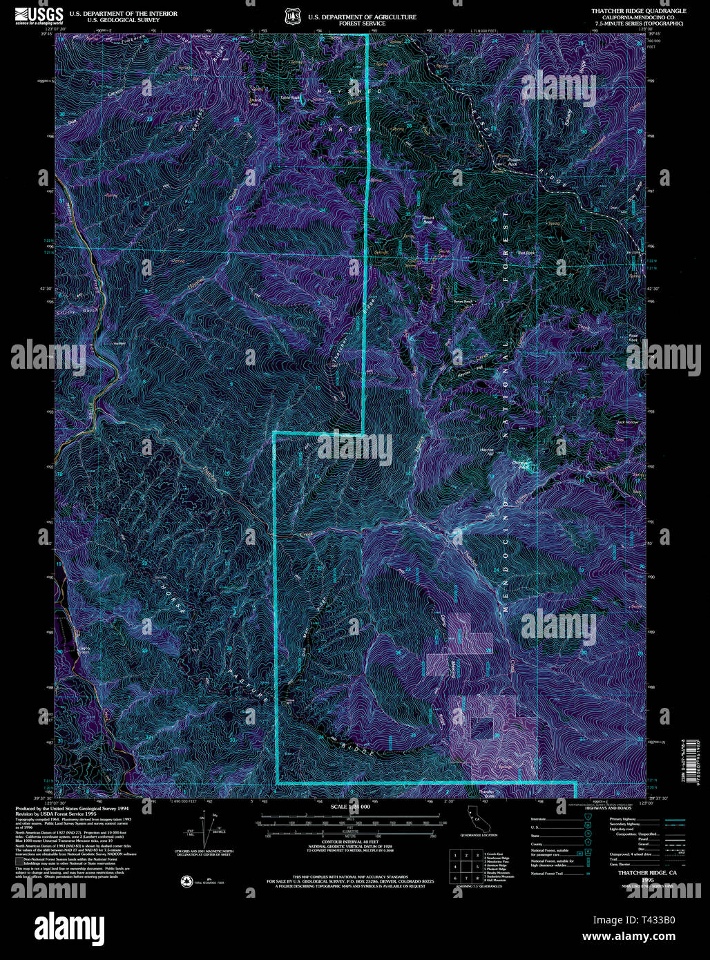 Map of thatcher hi-res stock photography and images - Alamy