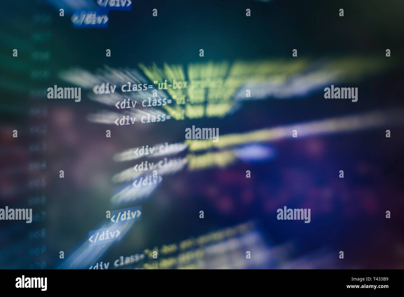 Systems programming language background hi-res stock photography and ...