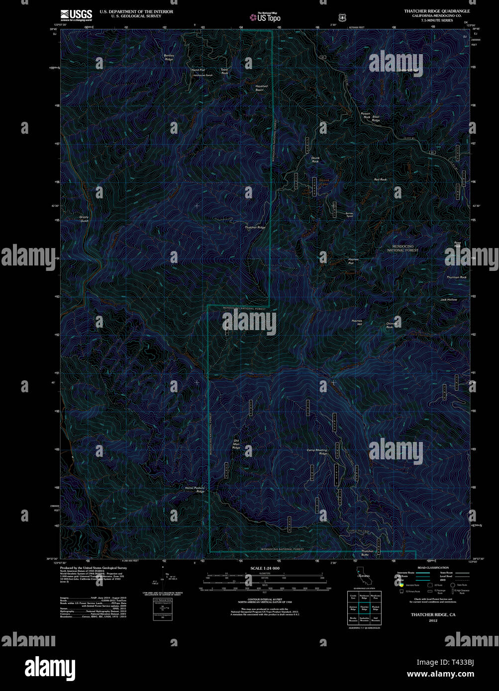 Thatcher map hi-res stock photography and images - Alamy