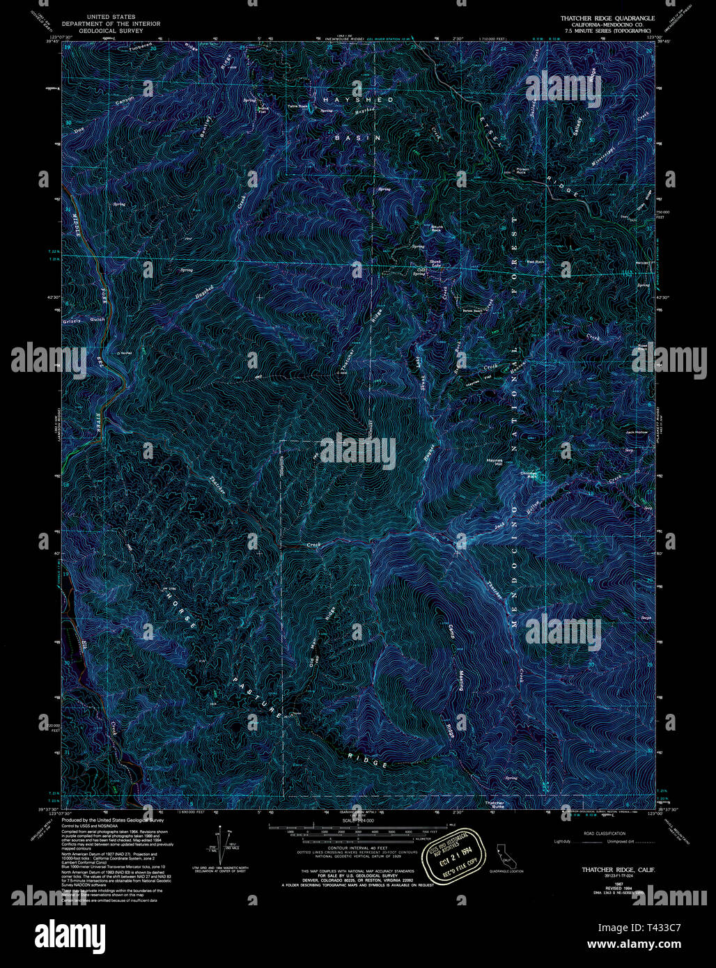 Map of thatcher hi-res stock photography and images - Alamy
