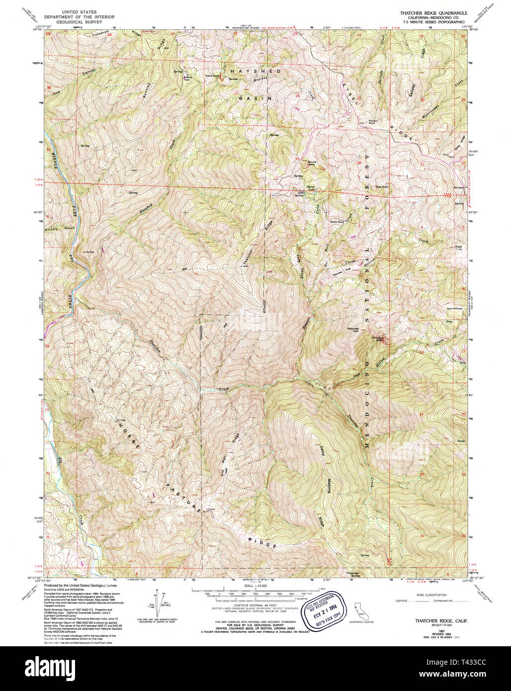 Thatcher map hi-res stock photography and images - Alamy