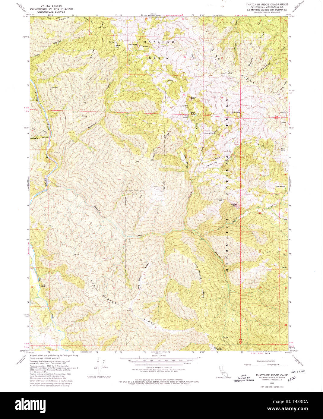 Map of thatcher hi-res stock photography and images - Alamy