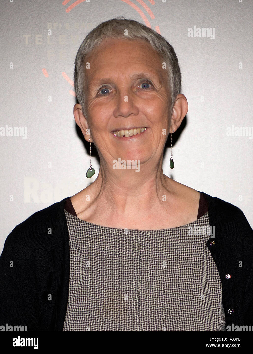 Ann Cleeves at a photo call for Vera, during the BFI and Radio Times ...