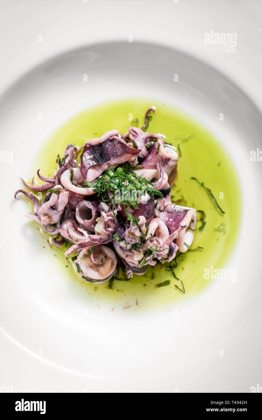 Lulas algarvia portuguese traditional Algarve fresh seafood marinated ...