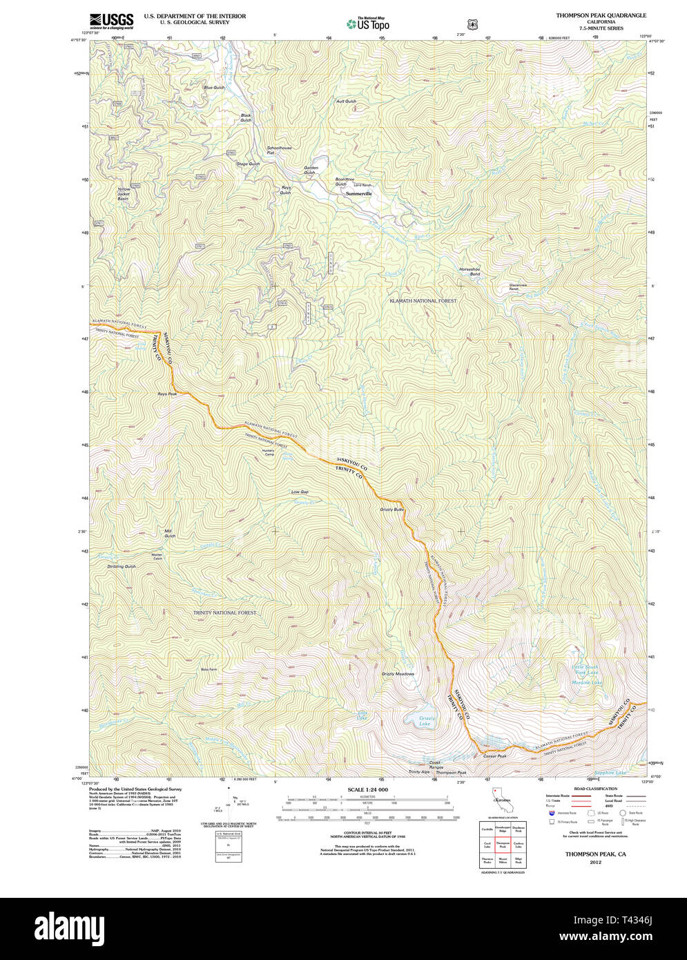 Thompson peak and california hi-res stock photography and images - Alamy