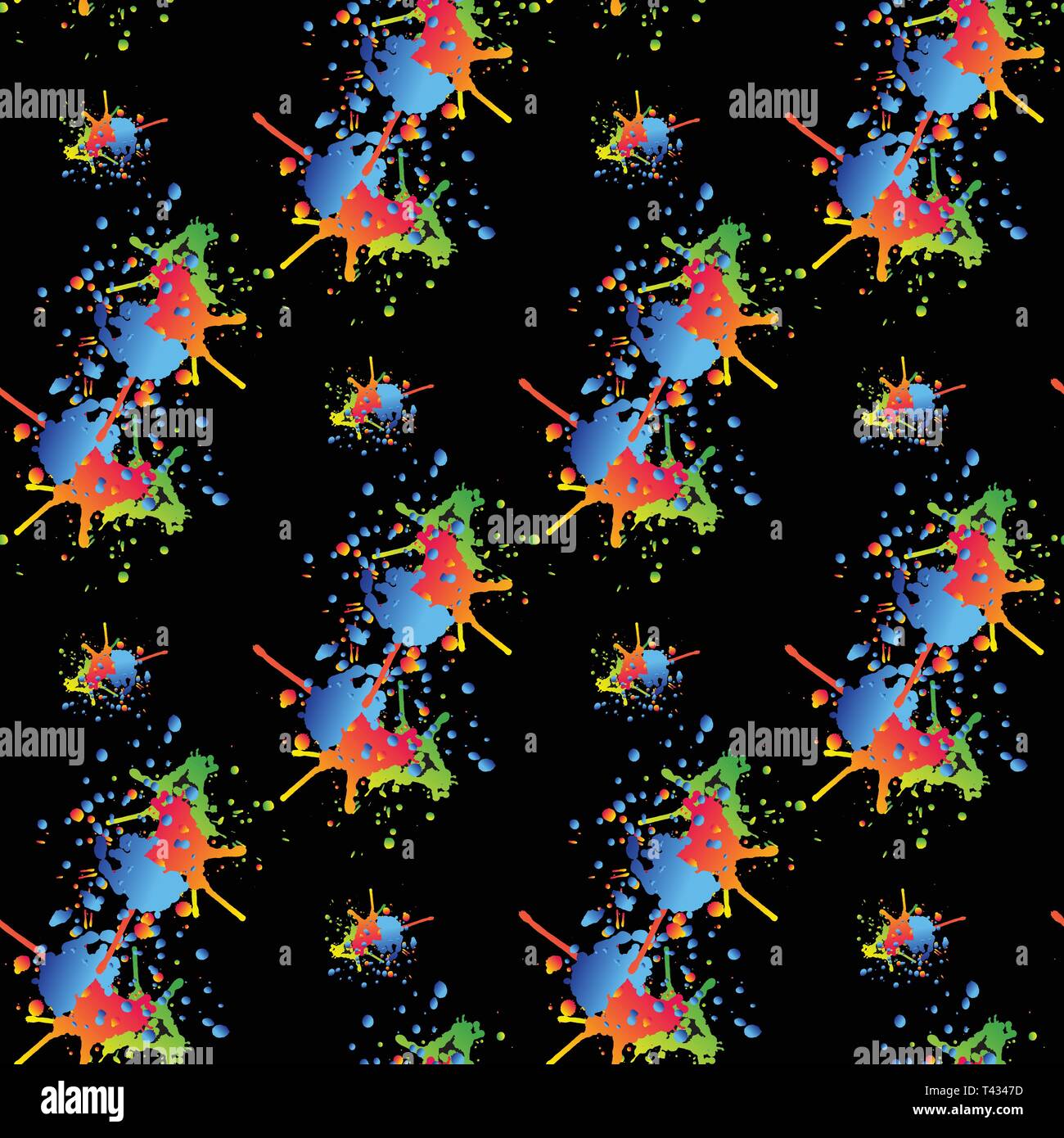 Seamless splatter Stock Vector Images - Alamy