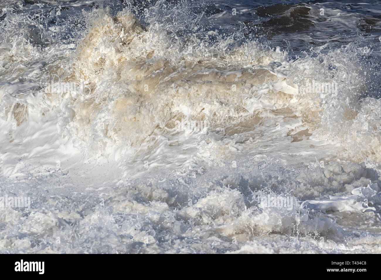 Winter Waves, North Sea Stock Photo - Alamy