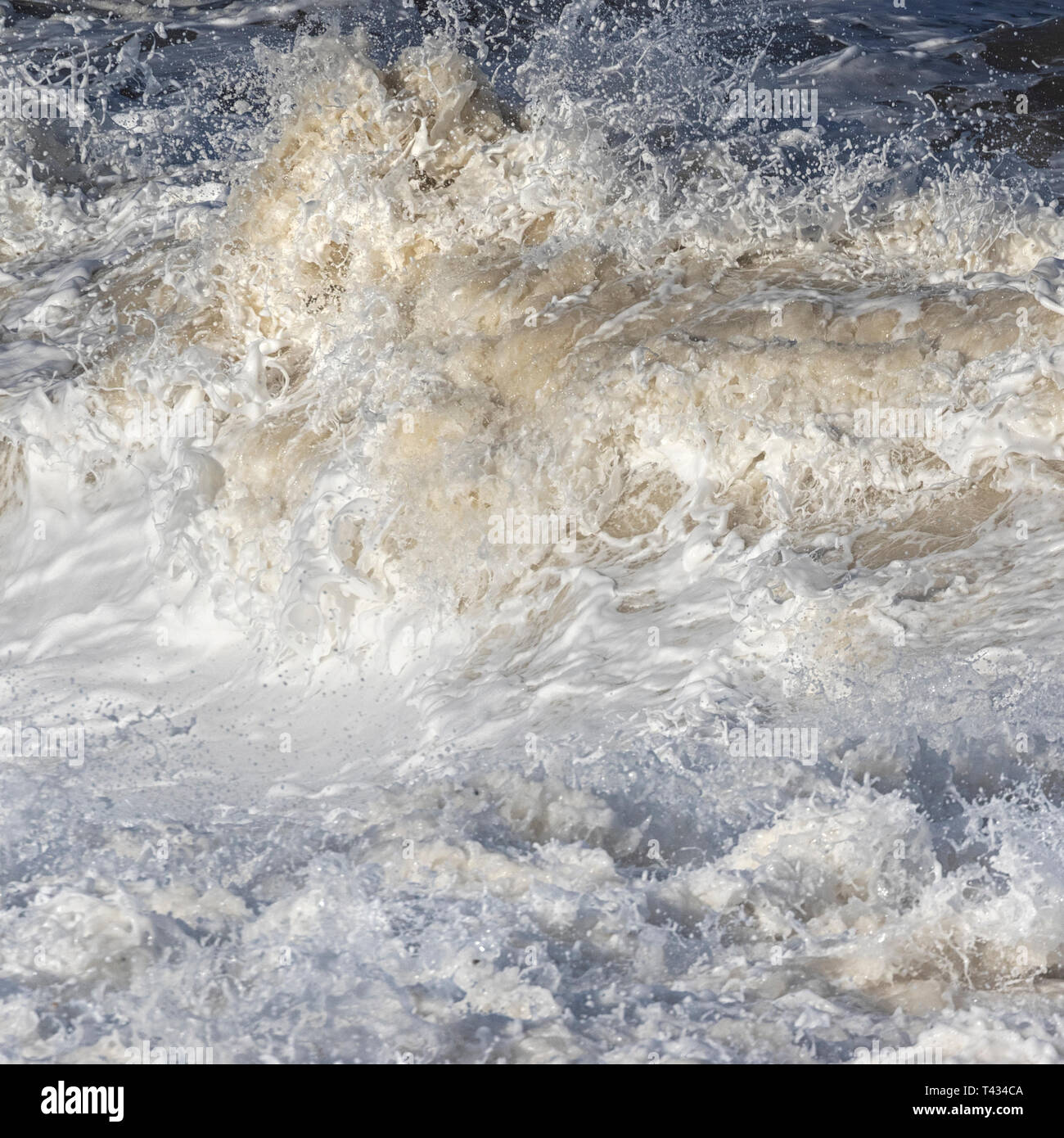 Winter Waves, North Sea Stock Photo - Alamy