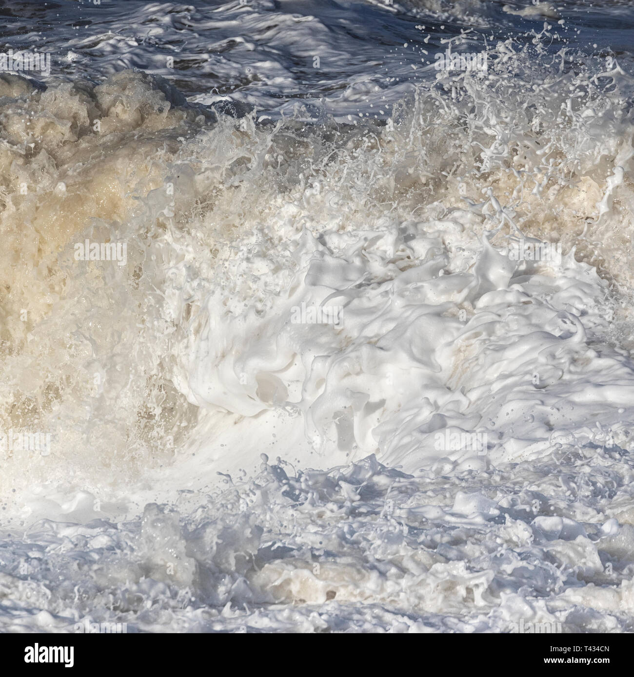 Winter Waves, North Sea Stock Photo - Alamy