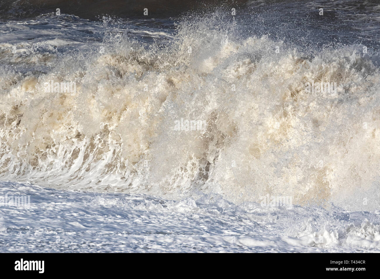 Winter Waves, North Sea Stock Photo - Alamy
