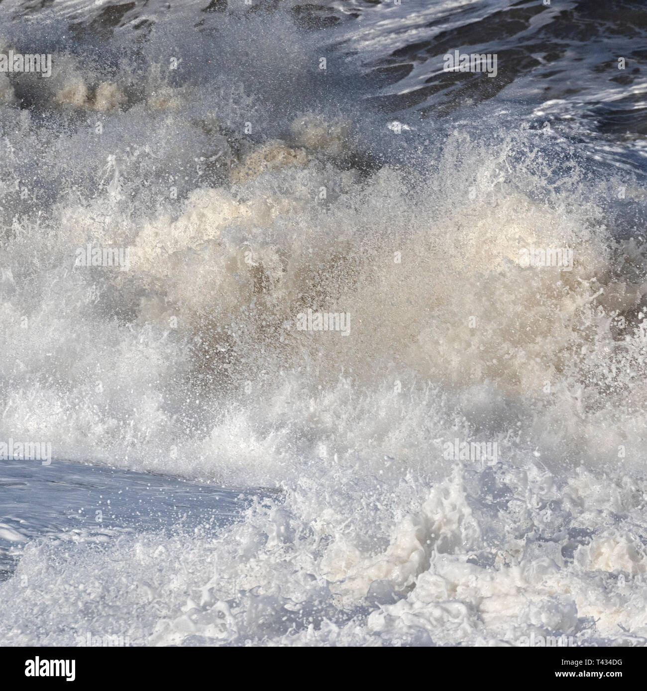 Winter Waves, North Sea Stock Photo - Alamy