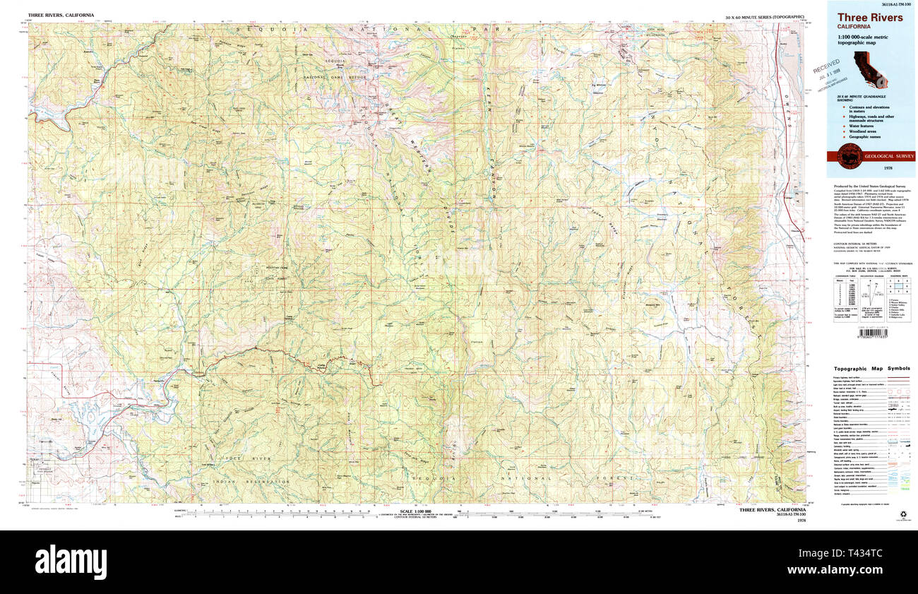 Map of three rivers hi-res stock photography and images - Alamy