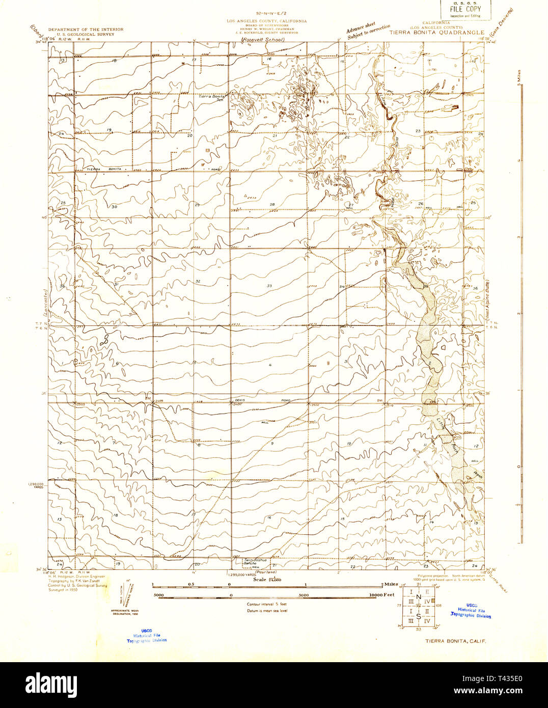 1930 map of california hi-res stock photography and images - Alamy