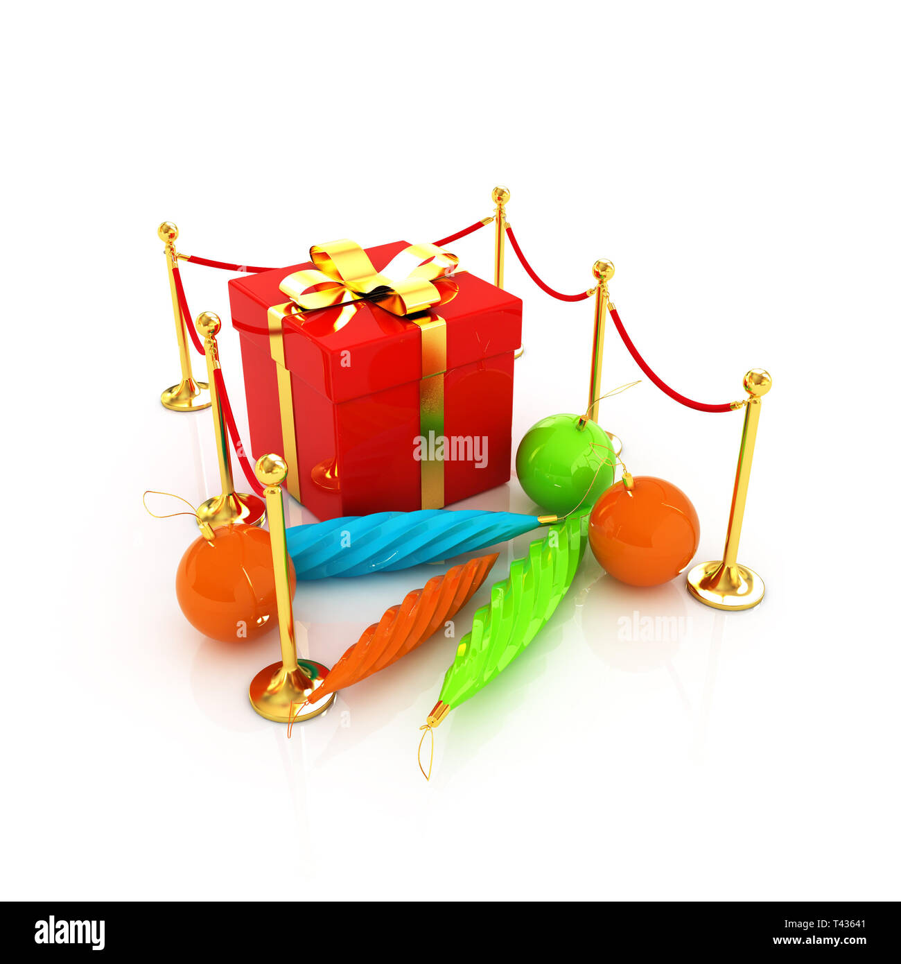 Beautiful Christmas gifts Stock Photo - Alamy