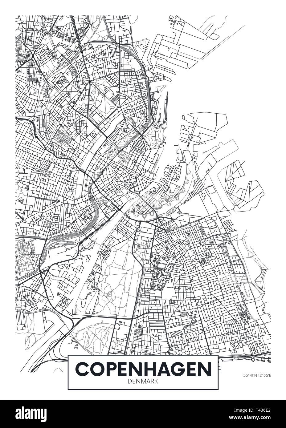 Transportation In Copenhagen Denmark Map