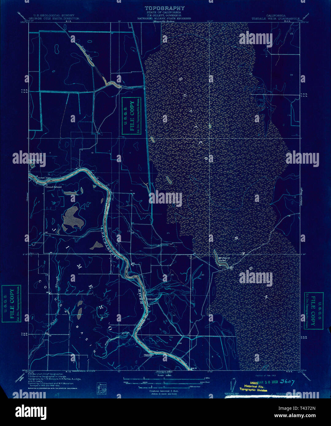 Map of tisdale hi-res stock photography and images - Alamy
