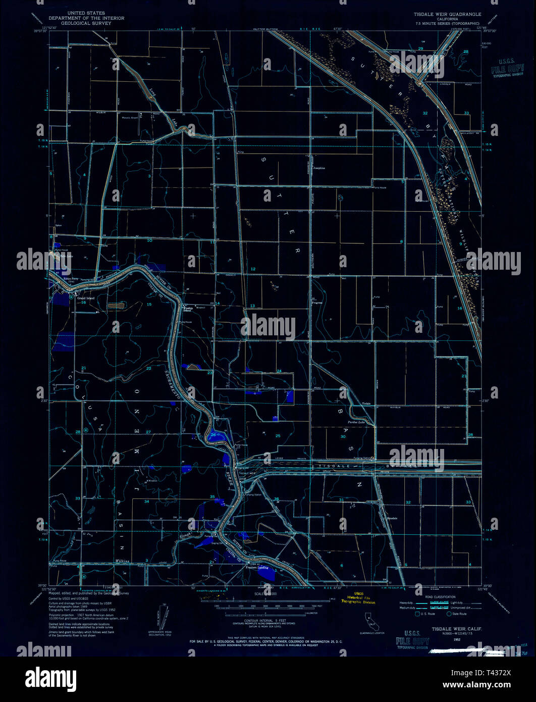 Map of tisdale hi-res stock photography and images - Alamy