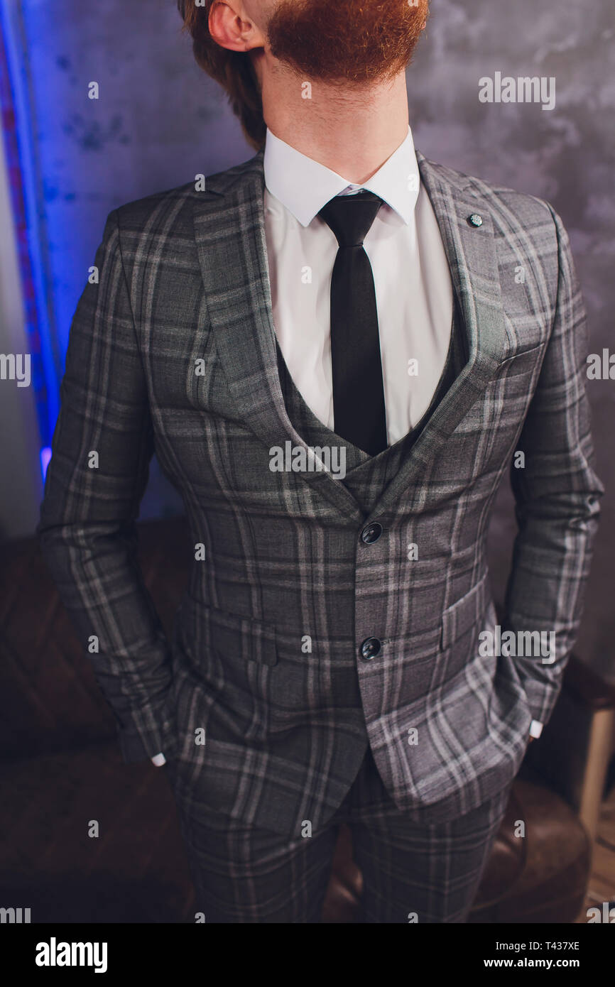 Perfect to the last detail. Modern businessman. Fashion shot of a ...