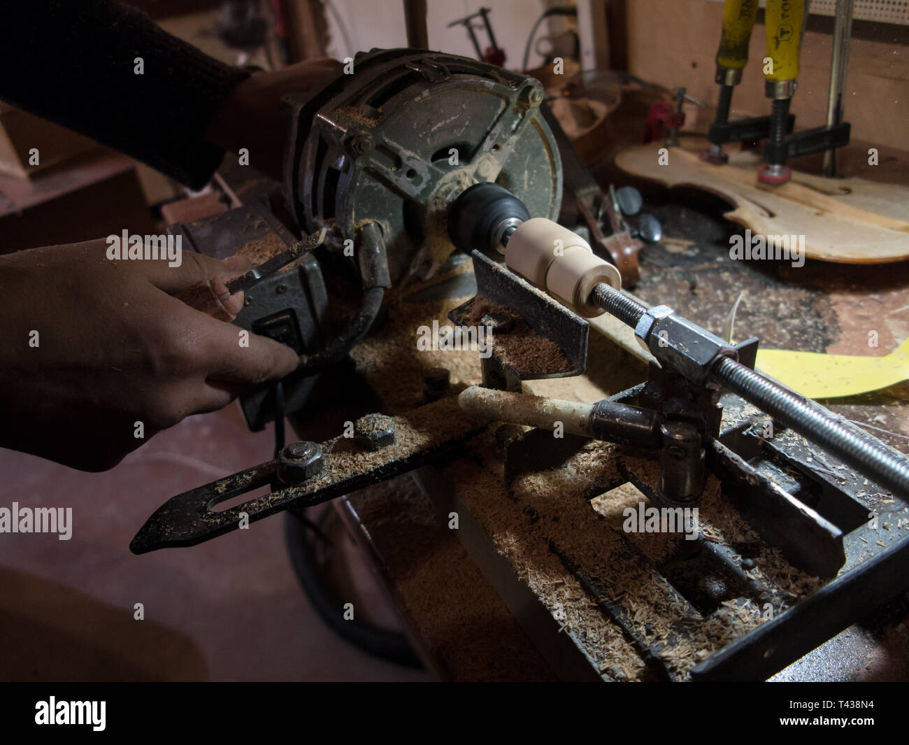 Chisel Machine Lathe Stock Photos & Chisel Machine Lathe Stock Images ...