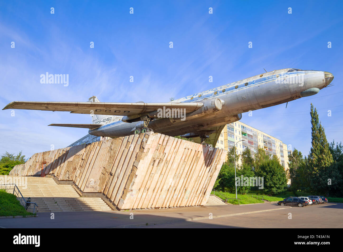 Tupolev tu 104 aircraft hi-res stock photography and images - Alamy