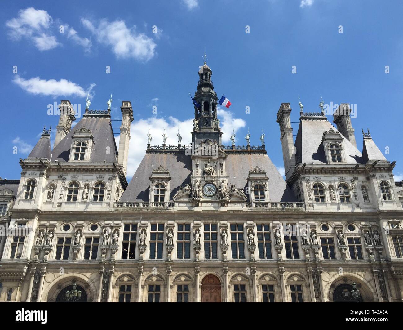 Mairie de Paris Stock Photo - Alamy