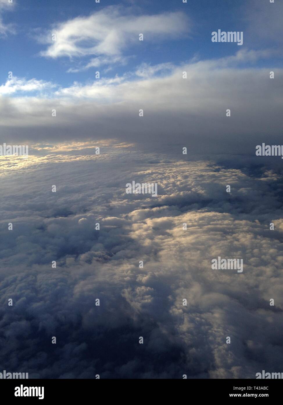 Aerial landscape of the clouds from the sky Stock Photo - Alamy