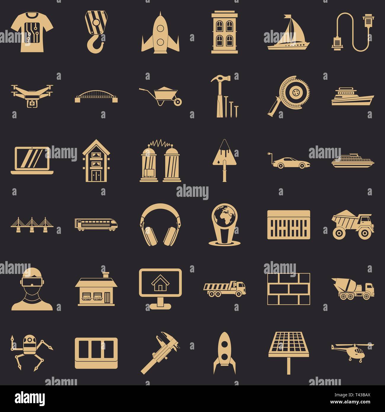 Industrial engineering icons set, simple style Stock Vector Image & Art ... Industrial engineering icons set, simple style Stock Vector Image & Art ...