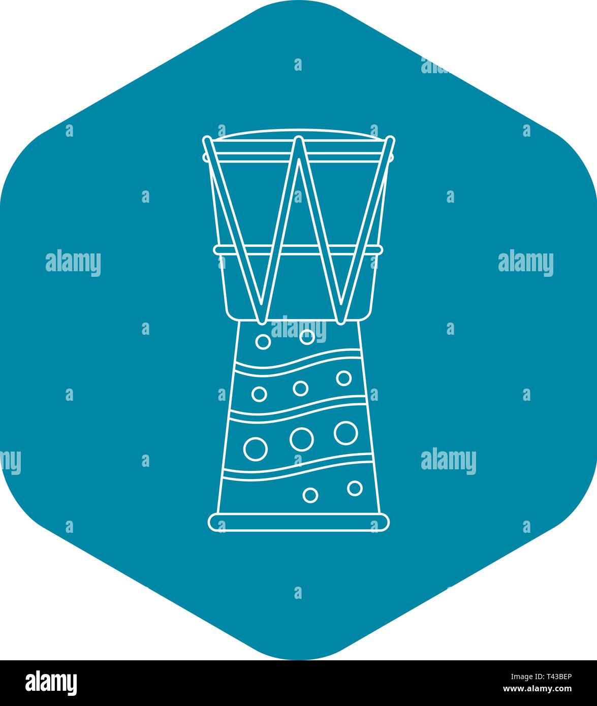 Tam tam ethnic Stock Vector Images - Alamy