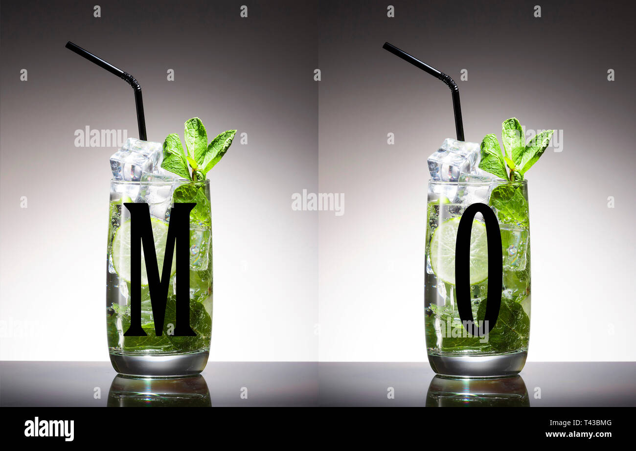 Glass of juice cocktail with stirrer hi-res stock photography and ...